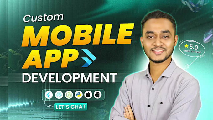 Do mobile app development for android, ios app creation as flutter developer by App_mickey | Fiverr